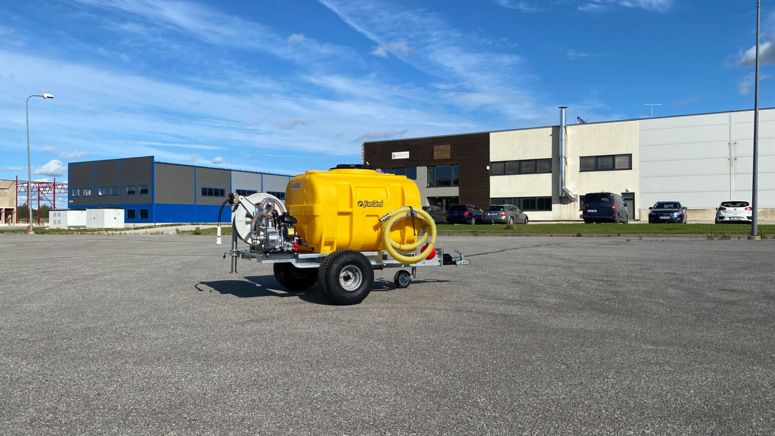 FTW-600T Trailed Water Bowser - Foresteel: Leaf Trailers, Leaf ...