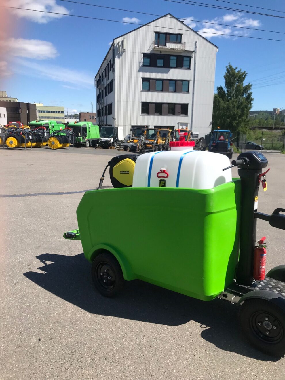 FTW-300E Water Bowser Platform - Foresteel: Leaf Trailers, Leaf ...