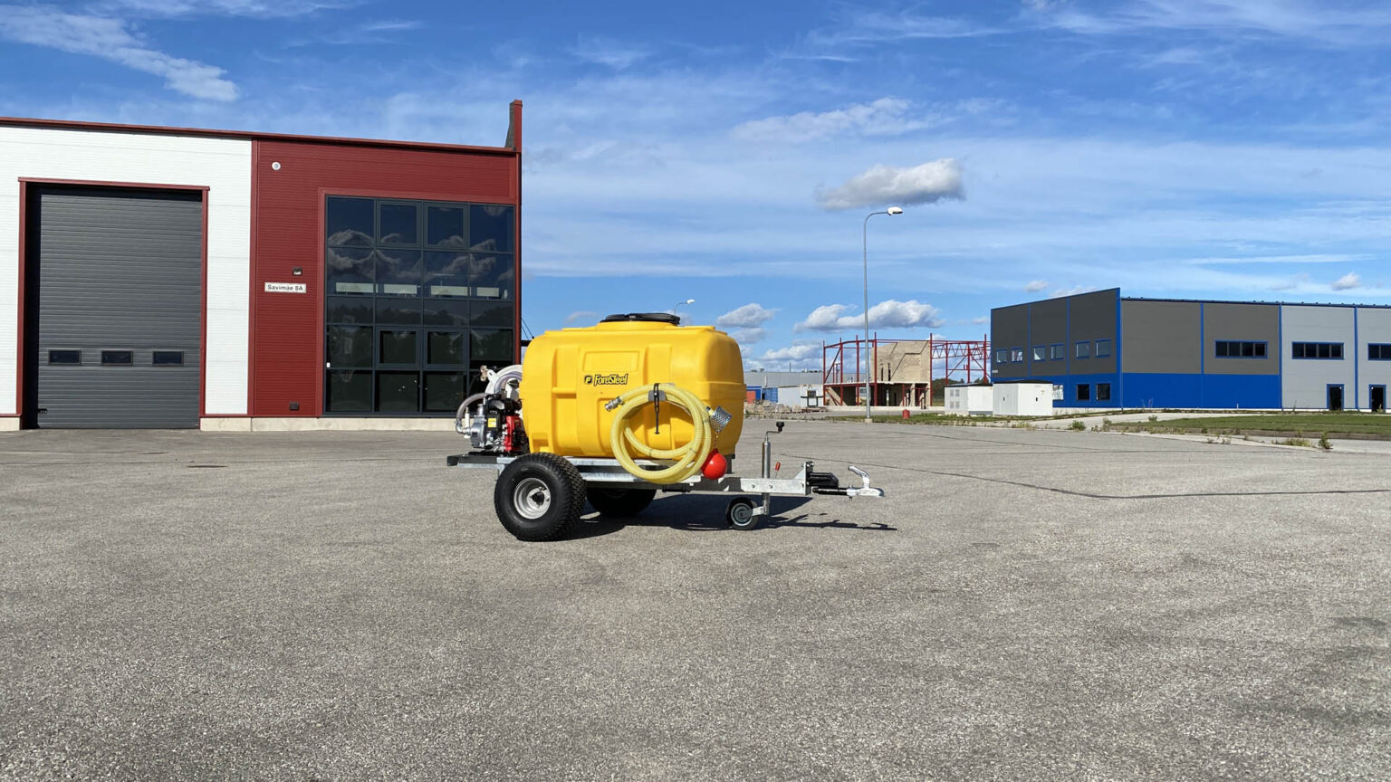 FTW-1000T Trailed Water Bowser - Foresteel: Leaf Trailers, Leaf ...