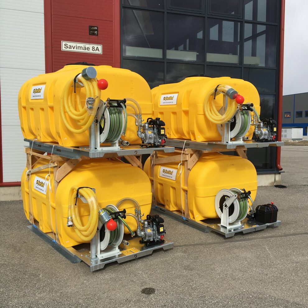 FTW-2000 Water Bowser Platform - Foresteel: Leaf Trailers, Leaf ...