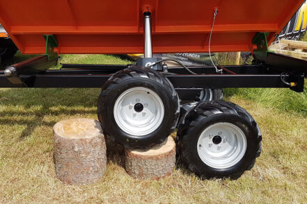 Flexible and smooth bogie axle - Foresteel: Premium Tipping Trailers ...
